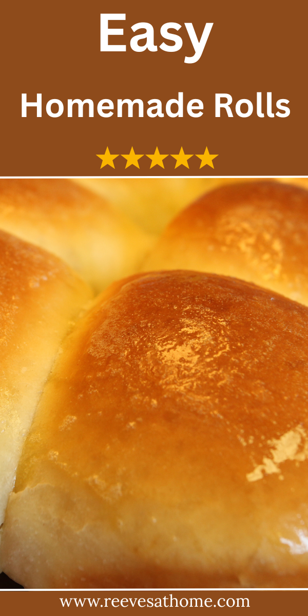 Homemade Rolls (Soft, Fluffy, and Easy) - reevesathome.com